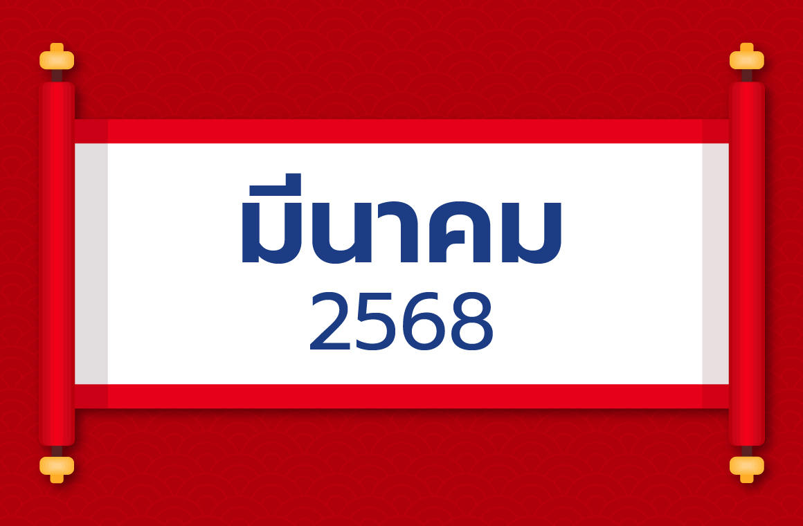 วันสำคัญเดือนมีนาคม 2568 – Num Eiang